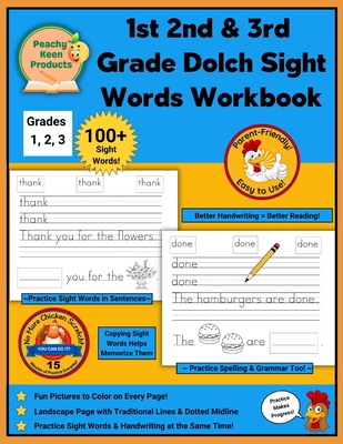 1st 2nd 3rd Grade Dolch Sight Words Workbook: Over 100 1st 2nd 3rd ...