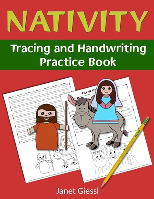 Nativity Tracing and Handwriting Practice Book: Bible-Based Nativity ...