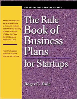 Rule Book Business Plans for Startups by Roger C Rule: Compare Prices ...